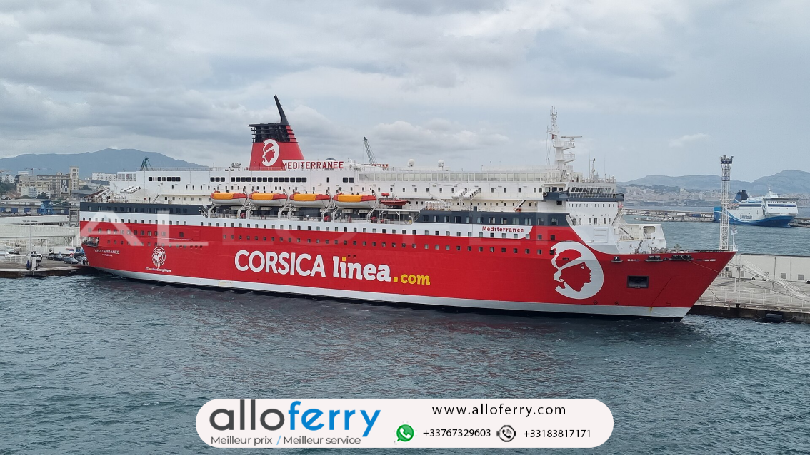 Corsica Linea - billet de bateau